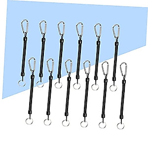 DOITOOL 24 pcs Lanyard for Phone for Cell Phone Fishing Lanyard Cellphone Lanyard Fishing Gear Tool Retractable Fishing Ropes Safety Boating Rope Security Gear Tools Key Rings Keychains