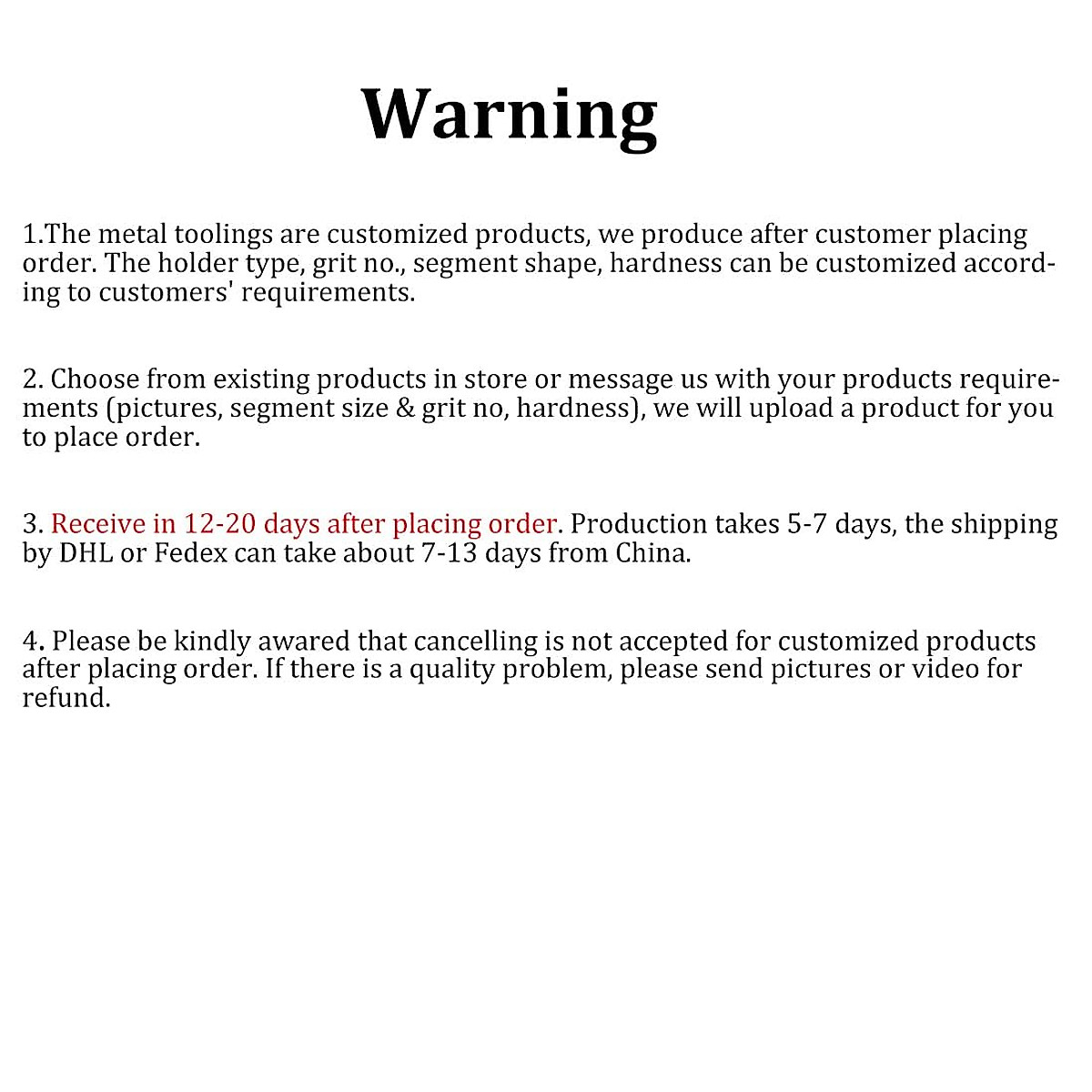 ACTINTOOL Redi Lock Diamond Grinding Metal Bond Tooling for Concrete Walkbehind Floor Grinder (Pack of 9)