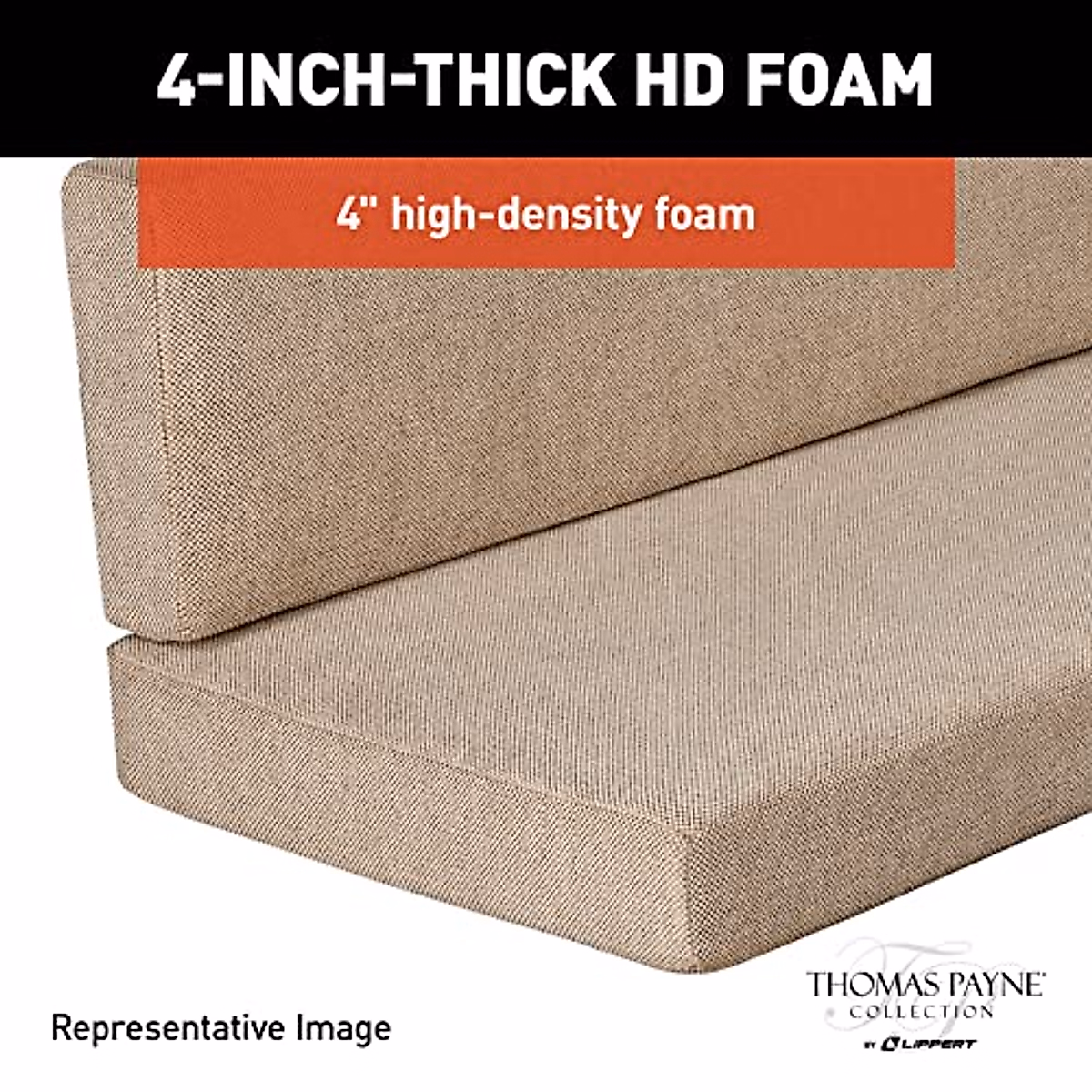 THOMAS PAYNE RV Dinette Cushions - 44" Grummond
