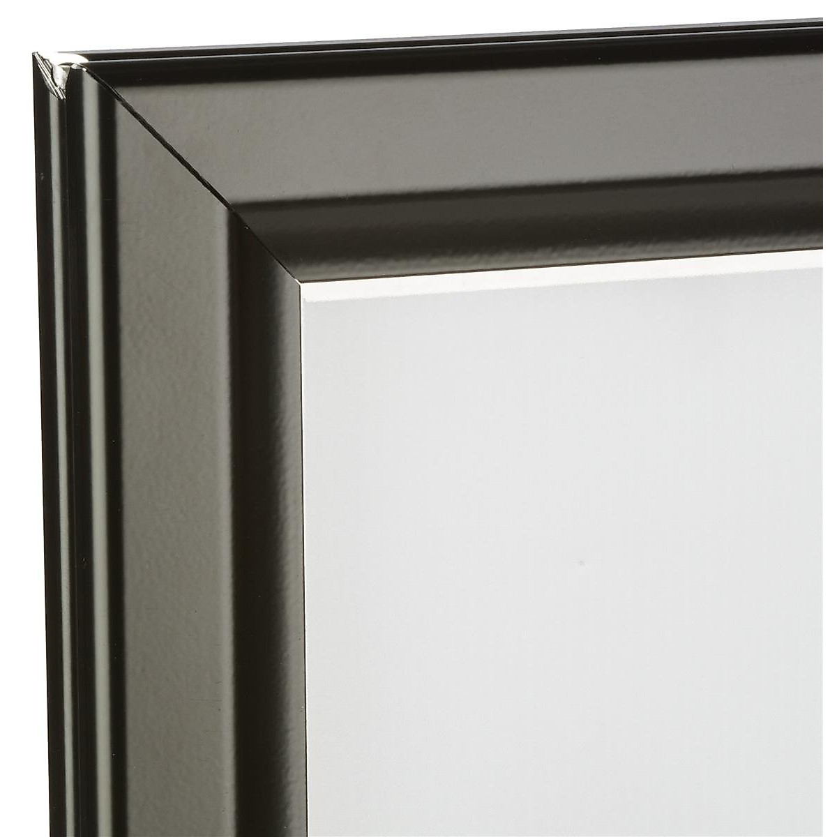 Displays2go 24 x 36 Inch Sidewalk Sign, Waterproof, Snap Frame, Spring Base, 2 Sided, Black (OWS2436B)