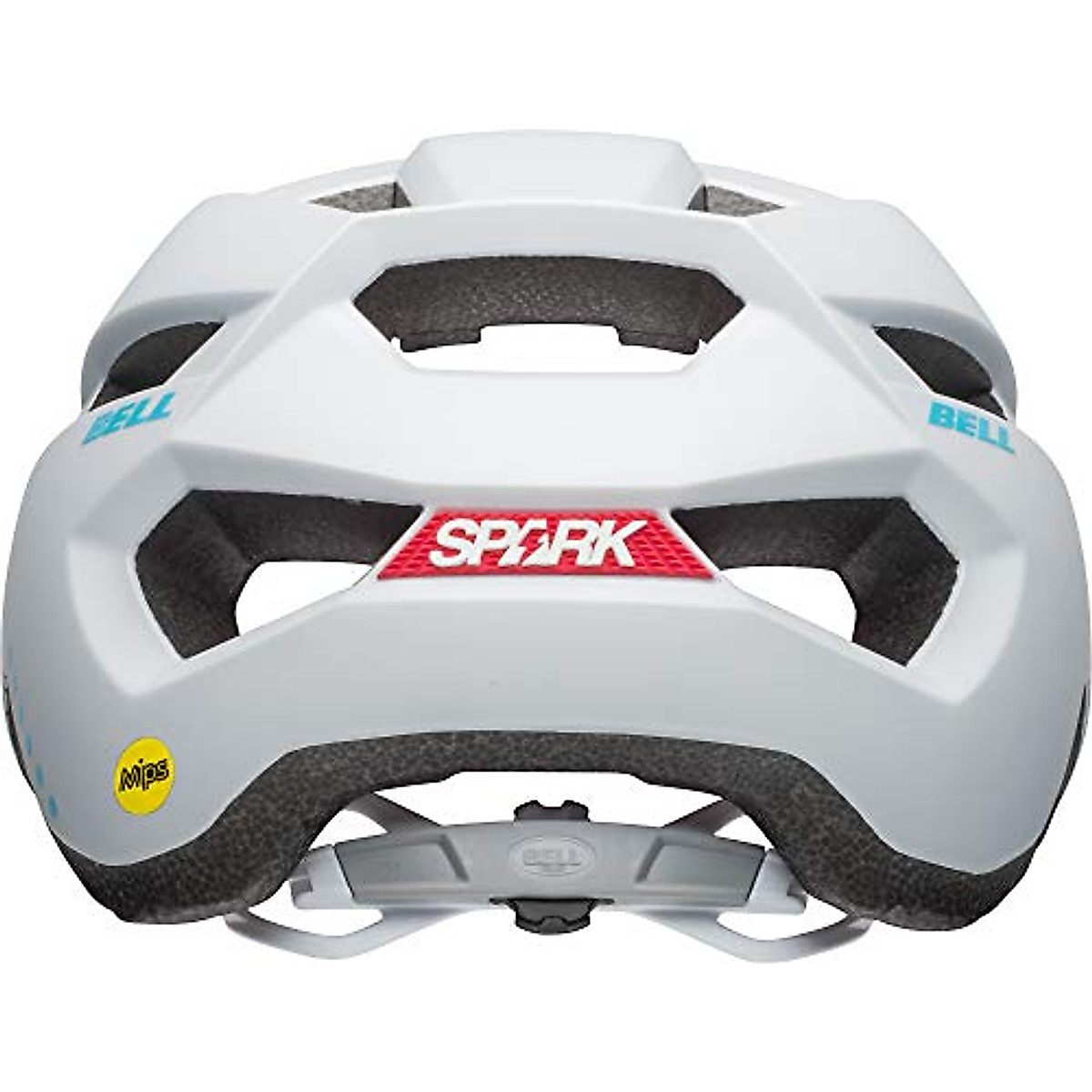 BELL Spark W MIPS Adult Mountain Bike Helmet - Virago Matte White/Raspberry (Discontinued), Universal Women (50-57 cm)