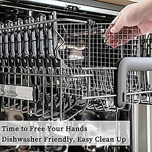 Cooling Rack For Baking, Aisoso Rack with 18/8 Stainless Steel Bold Grid Wire, Multi Use Oven Rack Fit Quarter Sheet Pan, Oven and Dishwasher Safe, 8.5 x 12 Inches