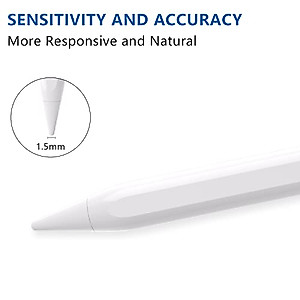 Stylus Pen for Touch Screen, Smart Digital Stylus Pen for iPhone, Samsung, iOS/Android Smart Phone and Other Tablets,Smart Pen,Active Stylus Pen Pencil for Precise Writing/Drawing