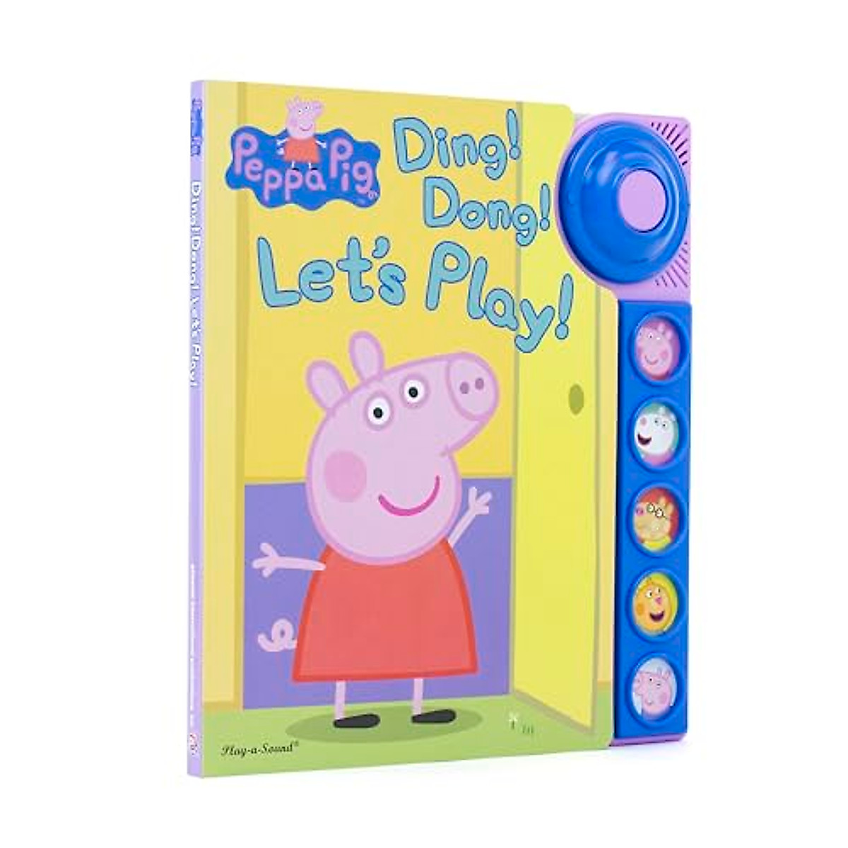 Peppa Pig - Ding! Dong! Let's Play! Doorbell Sound Book - PI Kids (Play-A-Sound)
