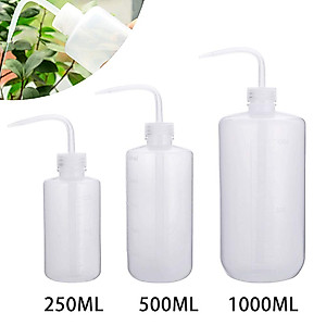 Mayitr Squeeze Bottle Water Dispenser Diffuser - Wash Squirt Bottle, Succulent Watering Can for Indoor Plants Flower Wash Bottle Plastic (1000 ml)