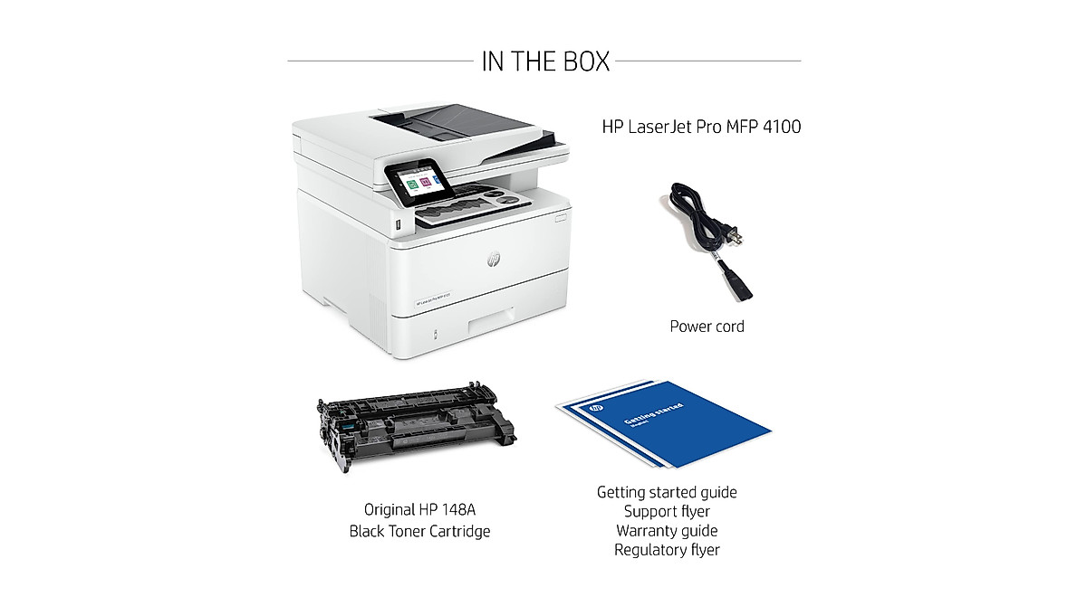 HP LaserJet Pro MFP 4101fdn - Fast Black & White Printing