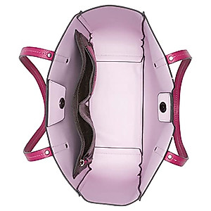 Calvin Klein Dilan Novelty Organizational Tote, Raspberry