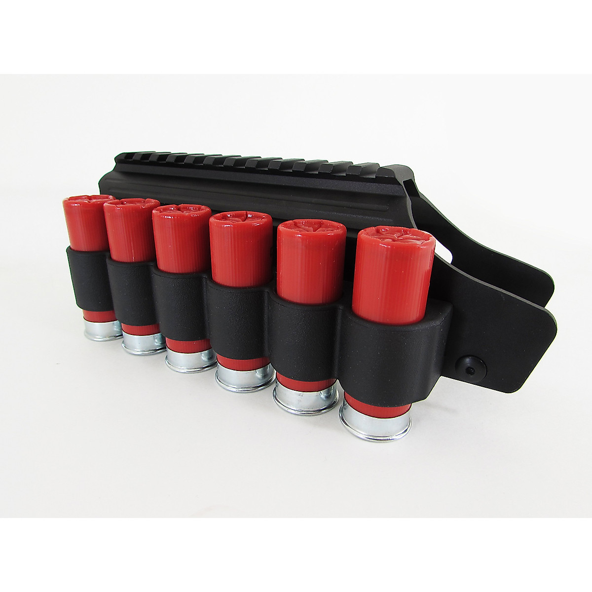 TacStar Industries 1081029 Shotgun Rail Mount, W/Sidesaddle Mossberg, 6,Black