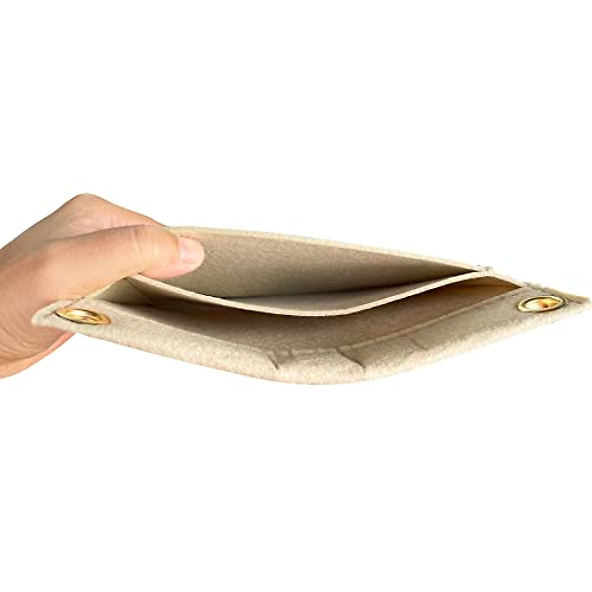 YESIKIMI MONOGRAM Clutch Conversion Kit Premium Felt Inset With 120cm Chain gift for her