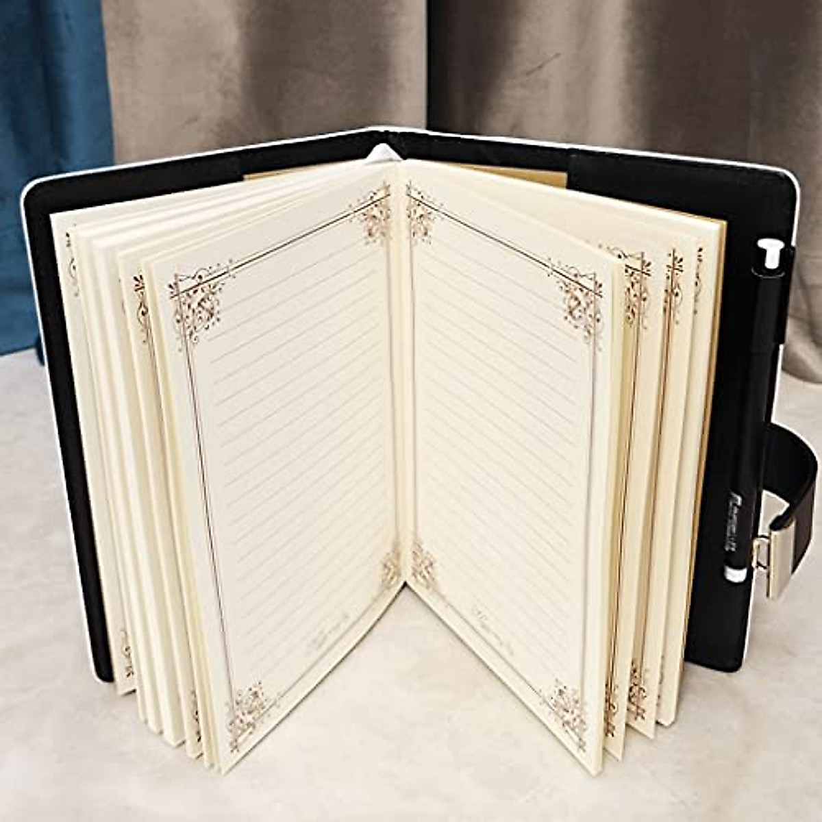 HMEI Lock Diary With Digital Password For Girls,A5 Notebook For Women,For Writing 8.6X5.9 Inch 130 Sheets And 260 Pages fashion notebook (Color : Sakura)