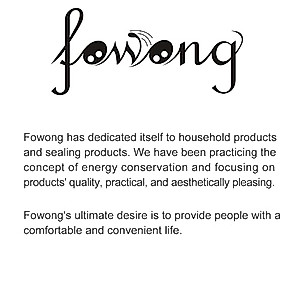 Fowong Adjustable 30" to 36" Door Guard Block - Noise/Cold Air/Wind/Breeze/Light Soundproofing Door Sweep Seal for Large Gap, Dark Gray