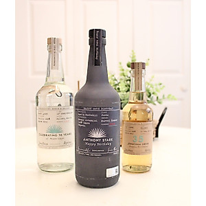 Personalized Happy Birthday Label to fit Casamigos Bottles