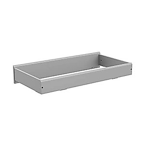 Storkcraft Nest Changing Table Topper (Pebble Gray) - GREENGUARD Gold Certified, Designed to Fit Storkcraft Nest Changing Pad, Designed to Fit Storkcraft Alpine, Brookside, Crescent 6 Drawer Dressers