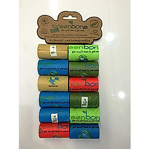 Greenbone Waste Bag Refill Pack, 12 Rolls