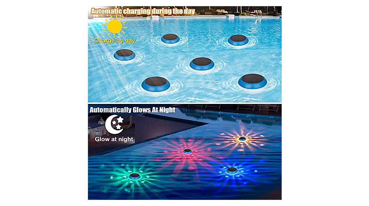 RRRPIO RGB Floating Bath Lights for Pools & Spas