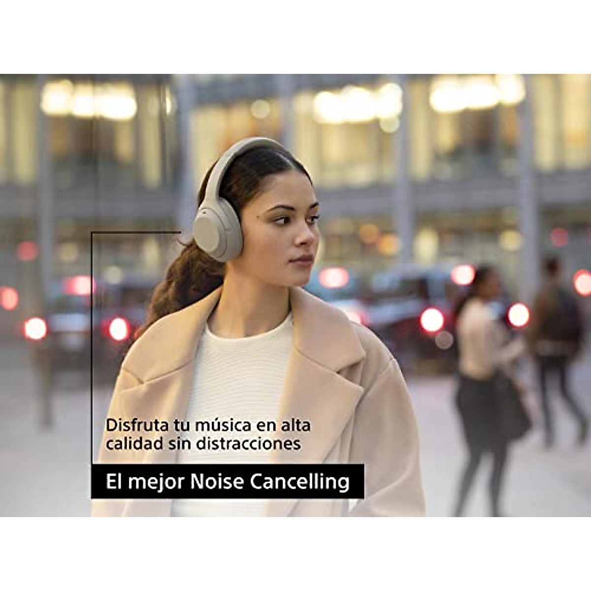 Sony WH-1000XM4 Wireless Industry Leading Noise Canceling Overhead Headphones with Mic for Phone-Call and Alexa Voice Control, Silver (Renewed)