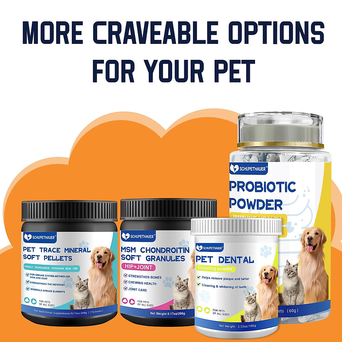 Pet Nutritional 12-in-1 Multivitamin Soft Chews Supplement for Dogs & Cats – Immune, Skin, Coat, and Digestion Support with Vitamins A, B, C, D, E & Minerals (170 Chews)