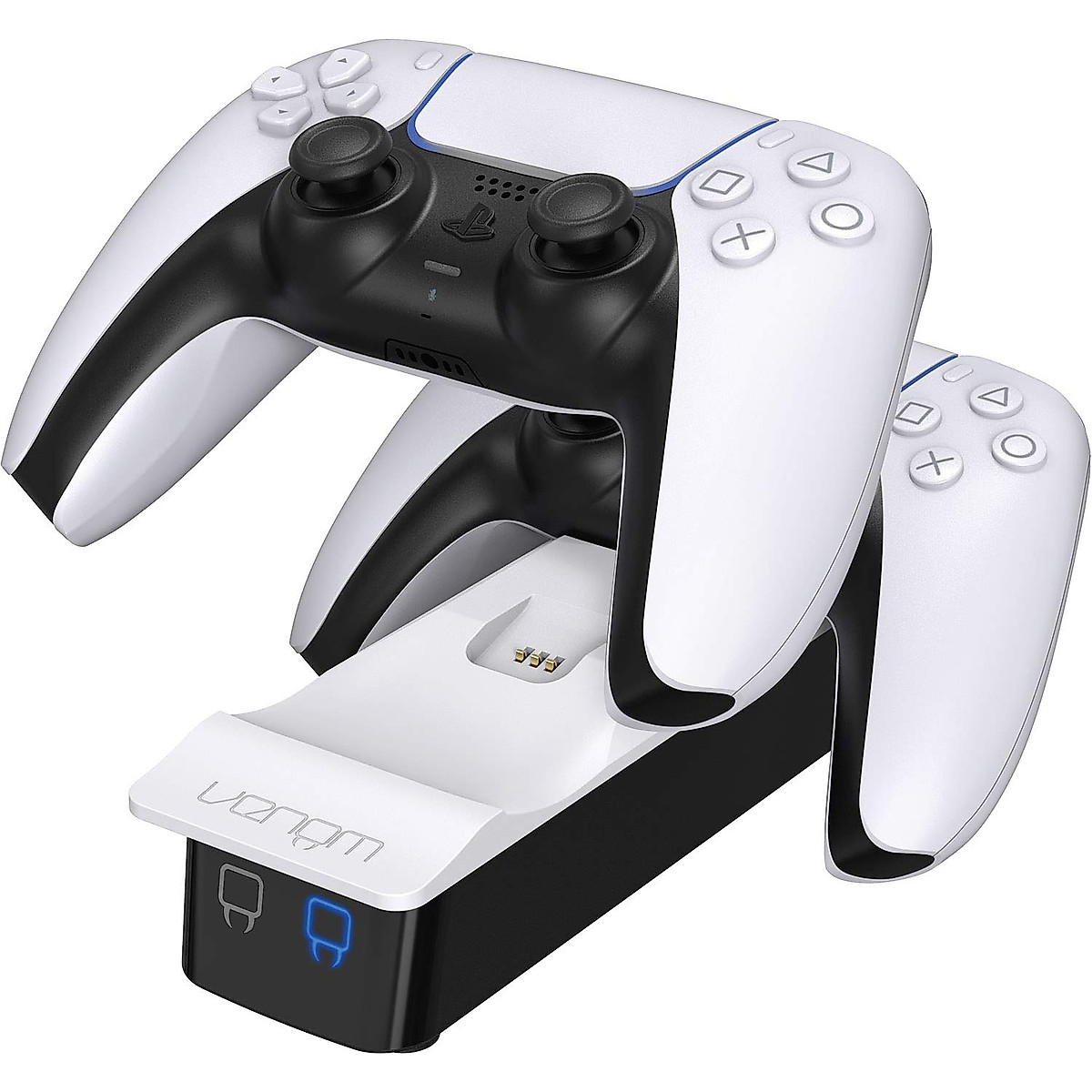 Venom PS5 Controller Twin Docking Station - White