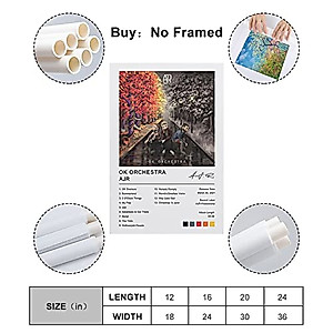 Ok Orchestra AJR Canvas Poster Bedroom Decoration Landscape Office Valentine's Birthday Gift Unframe-style12x18inch(30x45cm)