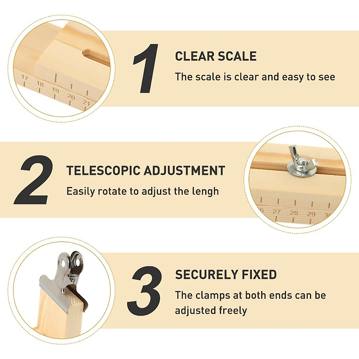 JIANWEI Wooden Jig Bracelet Maker, Paracord Jig Tool, Bracelet Braiding Tool with 4 Rolls Paracord and 4 Buckles, Hand Knitting Kit for Weaving DIY Craft(Wood)