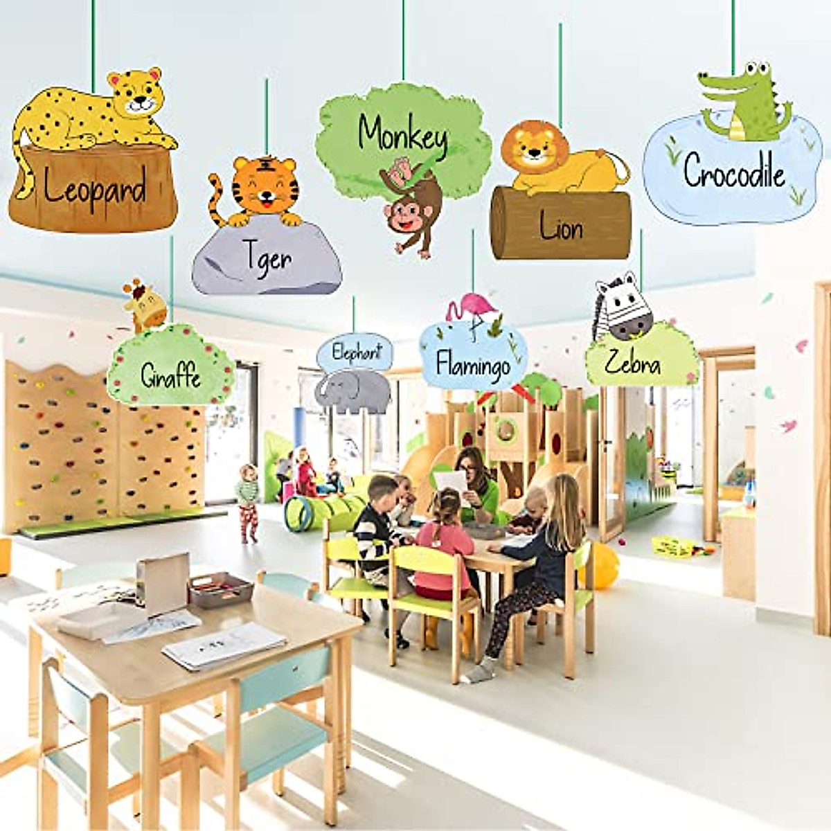 Jungle Animal Cutouts - Perfect for Classroom Decorations