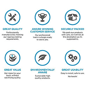 LD Remanufactured Ink Cartridge Replacements for HP 61XL High Yield (3 Black, 3 Color, 6-Pack)