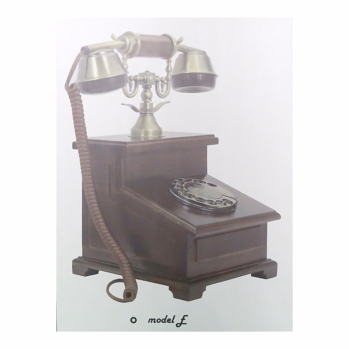 Opis 1921 Cable C: The Wood Candlestick Retro Telephone/Antique Phone/Old Phone/Retro Phone/Rotary Phone/Old Telephone/Vintage Phone/Vintage Telephone / 50s Phone/Antique landline Phone