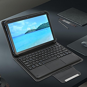 DAUZ 10.1 Inch Tablet, 100-240V FHD Tablet 4G Network 8MP Front 16MP Rear for Home (US Plug)