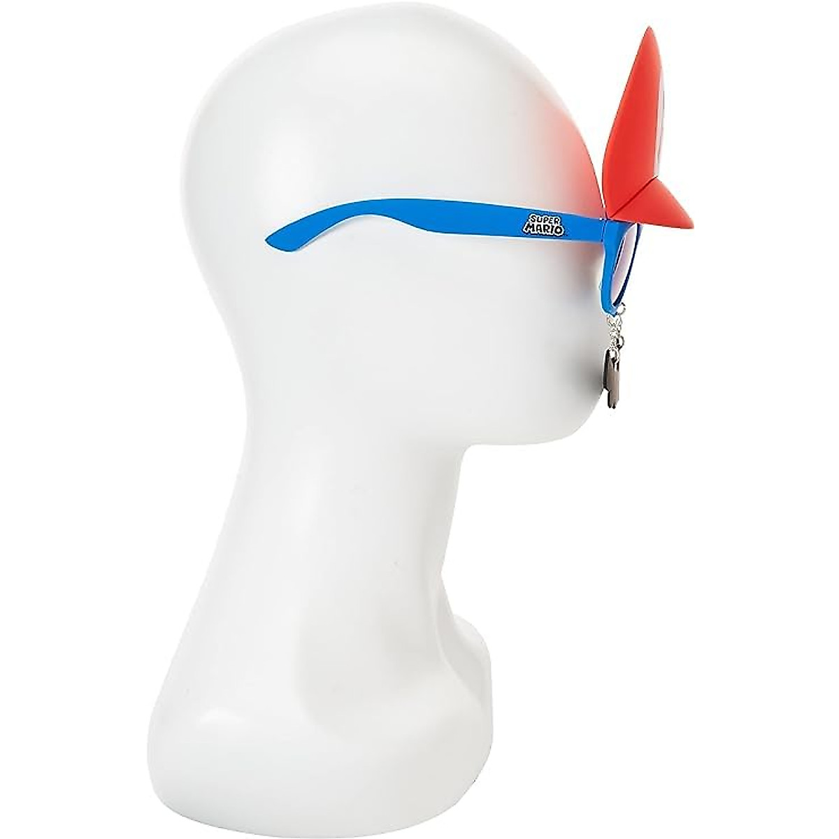 Sun-Staches Nintendo Official Mario Sunglasses, UV400 Costume Accessory, Red Mask One Size Fits Most