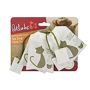Petlinks (3 Set) Tea Zing Catnip Cat Toys - Randomly Selected Color, 3 Set