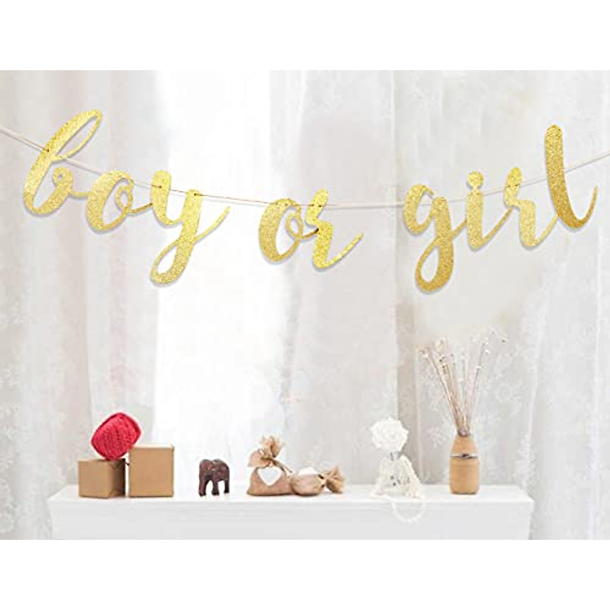 Boy or Girl Banner - Gender Reveal Decorations Banner, Boy or Girl Sign,baby Shower Banner for Boy/girl, Baby Girl Shower,oh Baby Banner,girl Baby Shower,it’s a Girl Banner