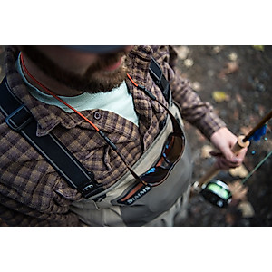 Croakies Terra System Adjustable Eyewear Retainer Combo, XL/XXL Terra Ends, Black