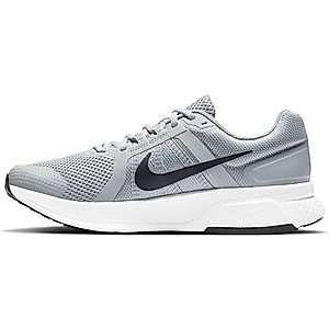 NIKE Men's Run Swift 2 Shoe, Particle Grey Black White, 11.5