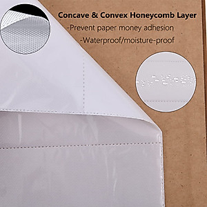 Currency Coin Album (150 Pockets Coin & 240 Pockets Banknote), Paper Money Collection Large Storage Book Supplies Holder Binder