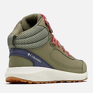 Columbia Womens Trailstorm Peak Mid Hiking Shoe, Stone Green/Nocturnal, 8.5 US