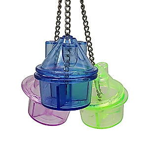 Sweet Feet and Beak Platinum Tweeter Toy - Perfect Bird Cage Toy Box for Large Birds Foraging Treasures & Treats - Safe, Non-Toxic, Easy to Install - Cage Accessories