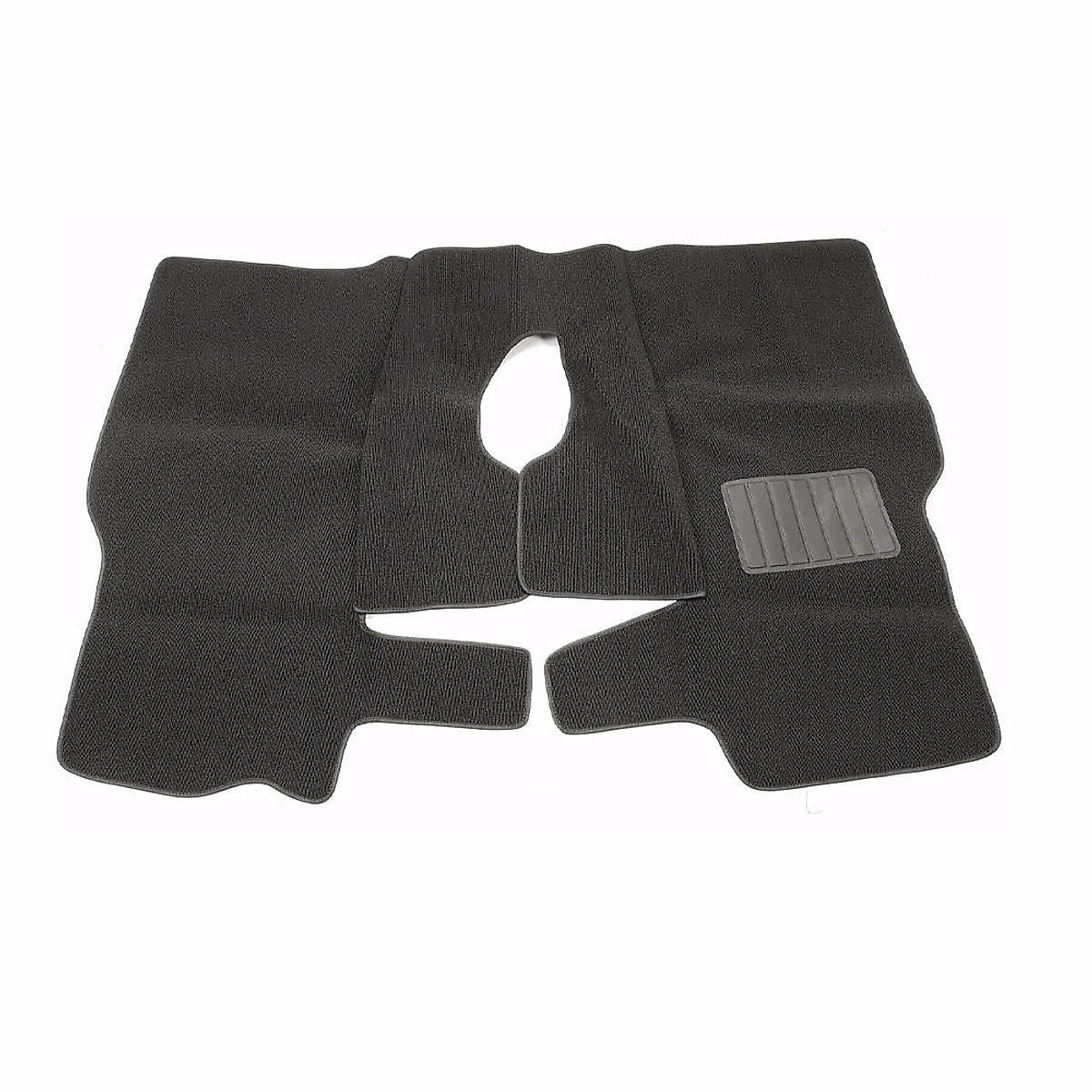 6 Pieces Full Set Carpet Kit Floor Mat Black for Jeep Wrangler TJ 1997-2006