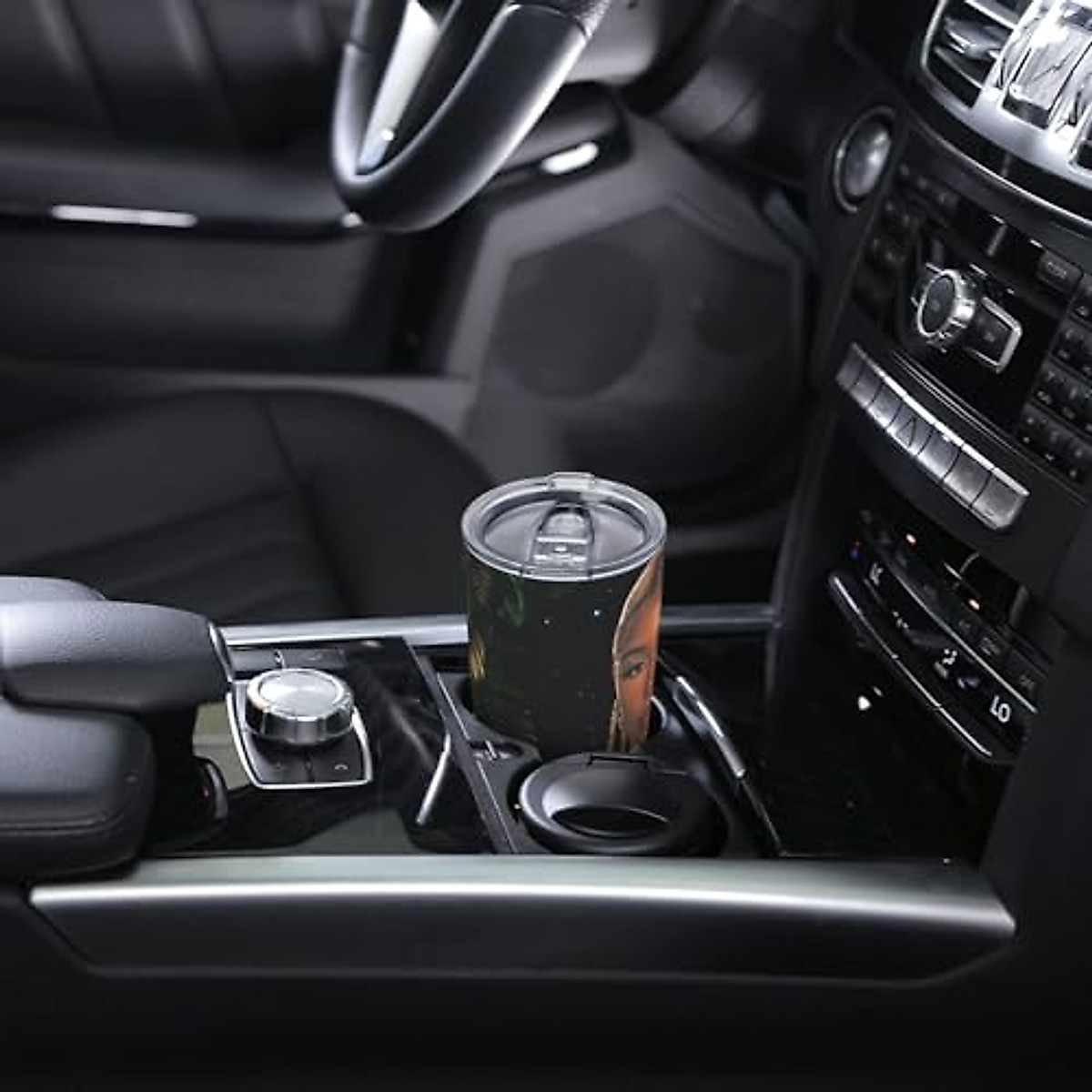 LAZHANG Victorias Music Monet Stainless Steel Insulated Car Sippy Cup With Lid Travel Mug for Cold Hot 20 oz