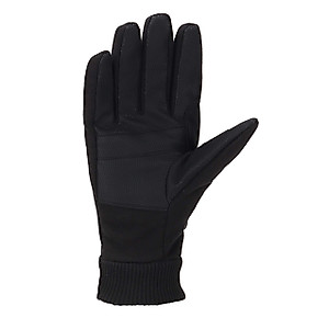 Carhartt mens C-touch Work Cold Weather Gloves, Black, Large Pack of 1 US