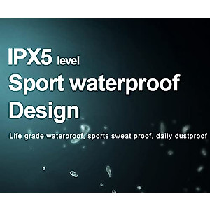 Nizumei Wireless Earbuds Bluetooth Headphones Earphone with Charging Case, Stereo in-Ear Headphones with Microphone, Headsets for Phone iPhone Android Sport Work Running