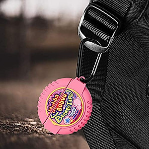 Compatible with AirPods Case Cover (Pink Bubble Gum)