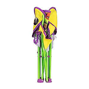 Teenage Mutant Ninja Turtles Kids Chair Foldable for Camping, TMNT Sports or Patio with Carry Bag, Toddlers 24M+
