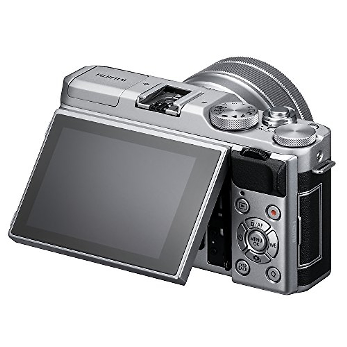 Fujifilm X-A5 Mirrorless Digital Camera w/XC15-45mmF3.5-5.6 OIS PZ Lens - Silver