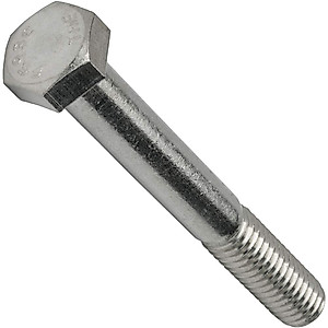 3/8-16 x 4-1/2 Hex Bolts Cap Screws Stainless Steel Partial Thread Qty 10