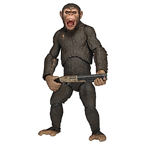 NECA Dawn of The Planet of The Apes 7" Scale Action Figure - Series 2 Caesar with Shotgun