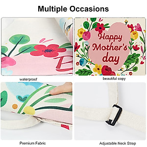 Kvittra Christmas Apron Gifts for Mom, Lady Apron for Women and Men, Adjustable Kitchen Chef Apron for Cooking Baking - Cute Birthday, Anniversary, Mother's Day, Christmas