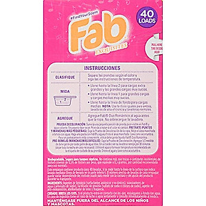Fab Love Duet Powder Laundry Detergent (2.6 lbs)
