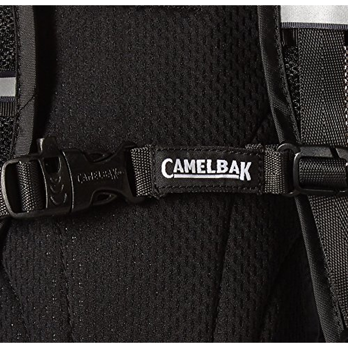 CamelBak Mini M.U.L.E. Kids Hydration Backpack for Hiking and Biking - 50oz, Black/Flames