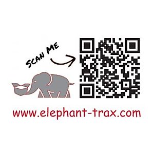 Elephant Trax Smart Storage QR Labels for Organizing, Moving, Storage, and Inventory Tracking (40 Ultra Durable Unique Labels, 3x2)