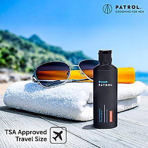 Bump Patrol Maximum Strength Aftershave Formula - After Shave Solution Eliminates Razor Bumps and Ingrown Hairs - 2 Ounces